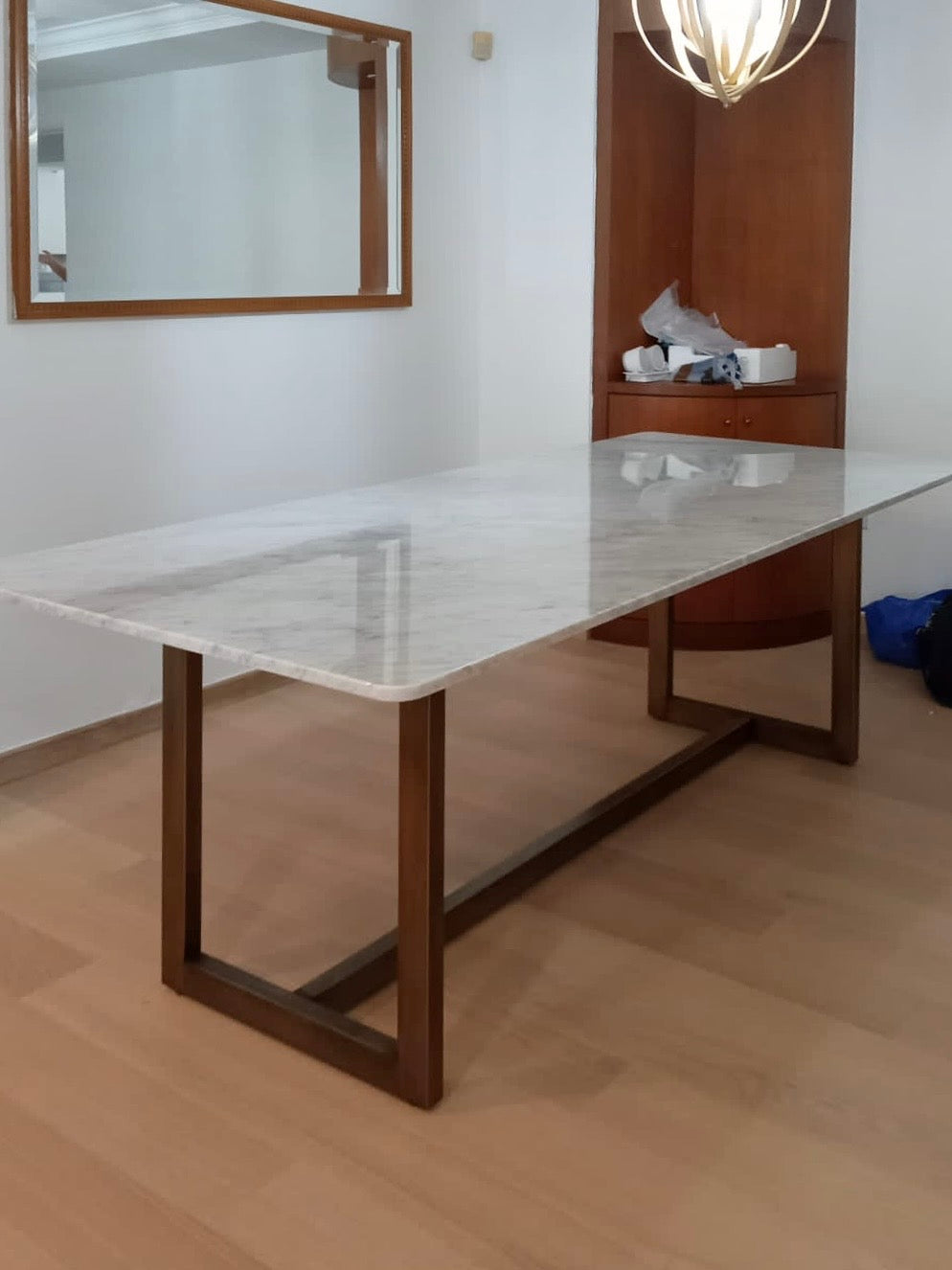 Luna Marble Dining Table – Rooma SG